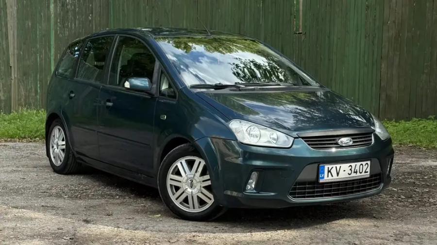 Zaļš Ford C-Max 2007 Jelgava, ar dzinēja tilpumu 1.80 L un nobraukumu 335 tūkst. km par 1000 €, foto 3 vietnē AUTOMOTO.COM.LV