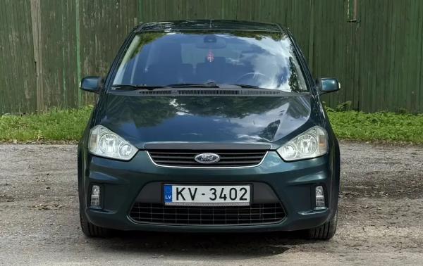 Green Ford C-Max 2007 in Jelgava, with an engine capacity of 1.80 L and mileage of 335 thousand km for 1000 €, photo 3 on AUTOMOTO.COM.LV