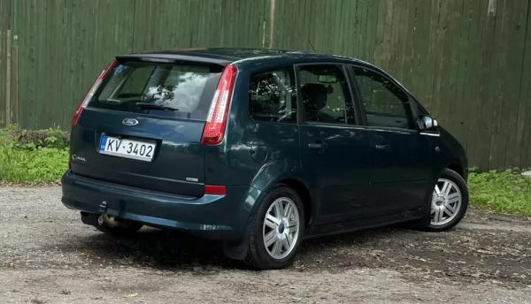 Green Ford C-Max 2007 in Jelgava, with an engine capacity of 1.80 L and mileage of 335 thousand km for 1000 €, photo 5 on AUTOMOTO.COM.LV