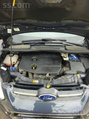 Green Ford C-Max 2013 in Valmiera, with an engine capacity of 1.60 L and mileage of 246 thousand km for 5700 €, photo 10 on AUTOMOTO.COM.LV
