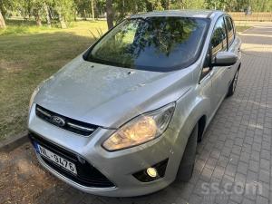 Pelēks Ford C-Max 2014 Liepāja, ar dzinēja tilpumu 1.60 L un nobraukumu 217 tūkst. km par 4200 €, foto  vietnē AUTOMOTO.COM.LV