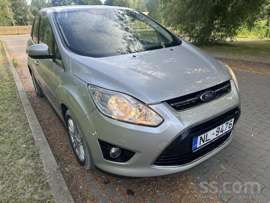 Pelēks Ford C-Max 2014 Liepāja, ar dzinēja tilpumu 1.60 L un nobraukumu 217 tūkst. km par 4200 €, foto 3 vietnē AUTOMOTO.COM.LV