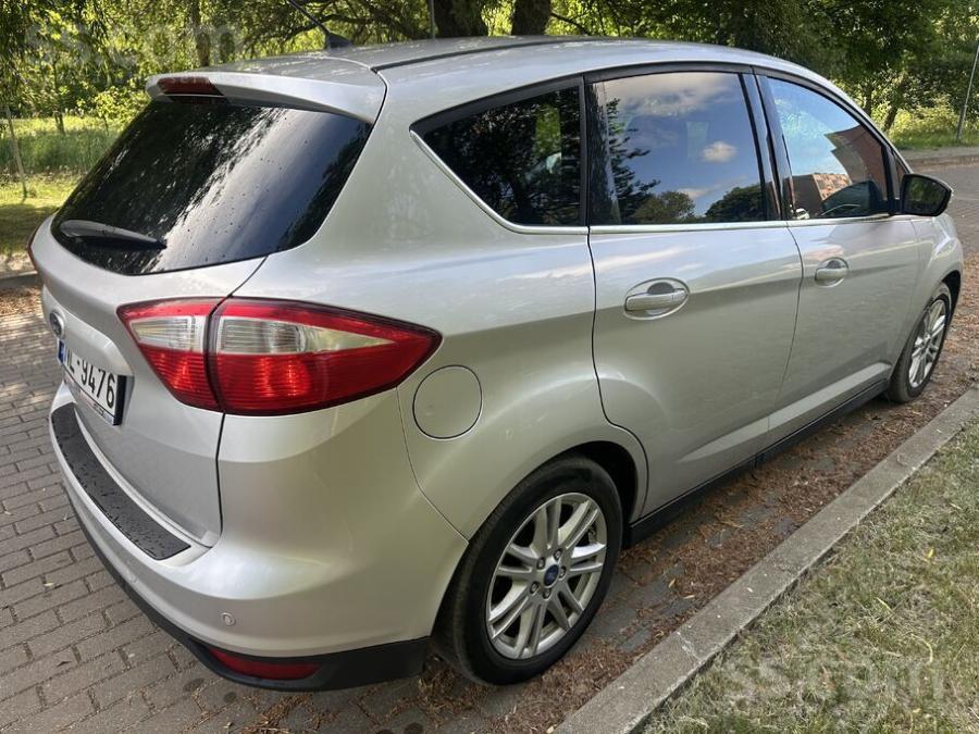 Pelēks Ford C-Max 2014 Liepāja, ar dzinēja tilpumu 1.60 L un nobraukumu 217 tūkst. km par 4200 €, foto 4 vietnē AUTOMOTO.COM.LV