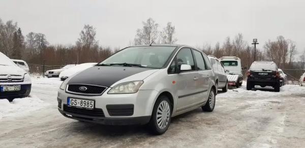 Grey Ford C-Max 2003 in Valmiera, with an engine capacity of 1.80 L and mileage of 162 thousand km for 1450 €, photo 7 on AUTOMOTO.COM.LV