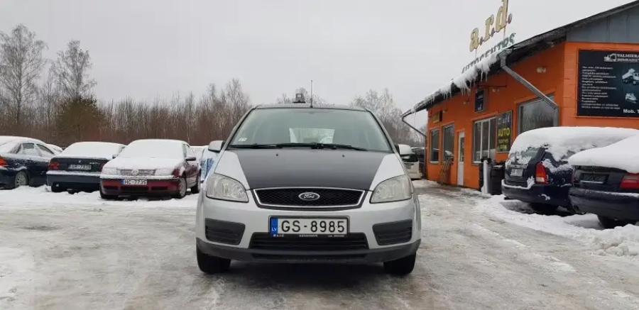 Pelēks Ford C-Max 2003 Valmiera, ar dzinēja tilpumu 1.80 L un nobraukumu 162 tūkst. km par 1450 €, foto 9 vietnē AUTOMOTO.COM.LV