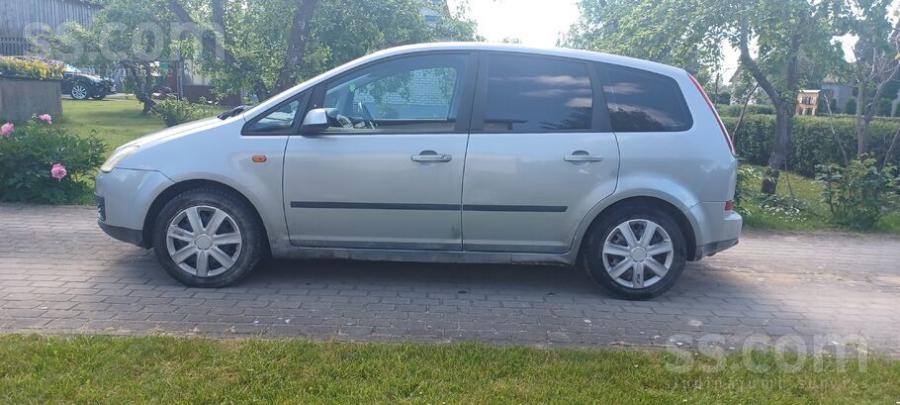 Grey Ford C-Max 2004 in Tukums, with an engine capacity of 2.00 L and mileage of 351 thousand km for 400 €, photo 1 on AUTOMOTO.COM.LV