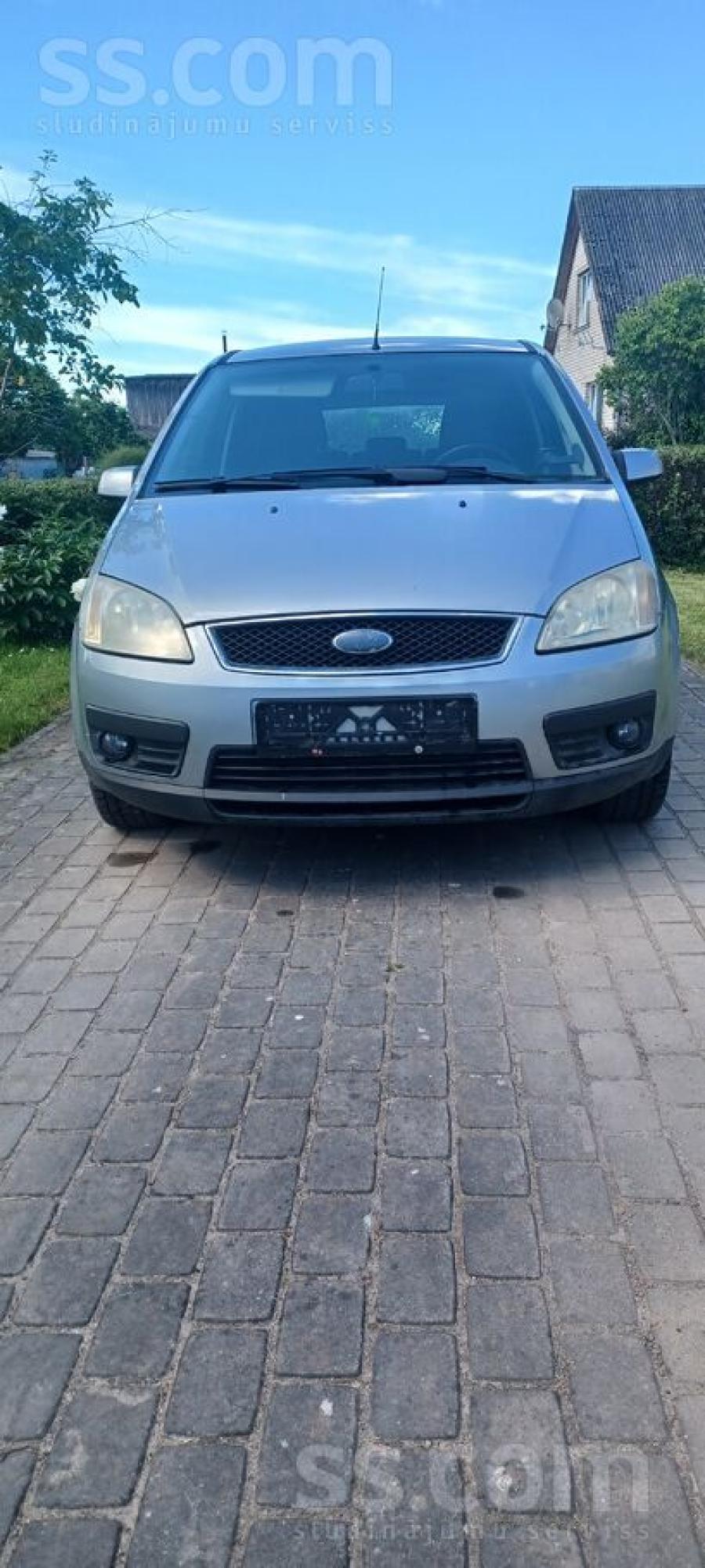 Grey Ford C-Max 2004 in Tukums, with an engine capacity of 2.00 L and mileage of 351 thousand km for 400 €, photo 4 on AUTOMOTO.COM.LV