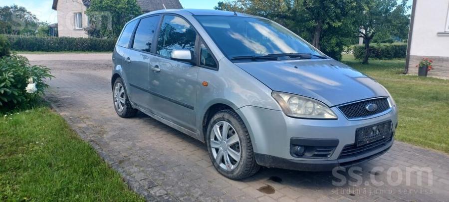 Grey Ford C-Max 2004 in Tukums, with an engine capacity of 2.00 L and mileage of 351 thousand km for 400 €, photo 5 on AUTOMOTO.COM.LV