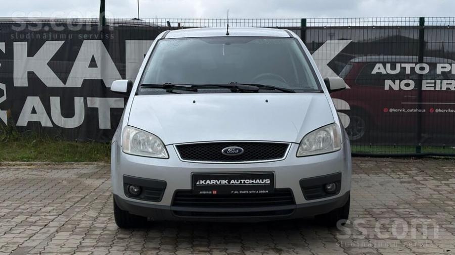 Pelēks Ford C-Max 2004 Liepāja, ar dzinēja tilpumu 1.80 L un nobraukumu 283 tūkst. km par 1250 €, foto 1 vietnē AUTOMOTO.COM.LV