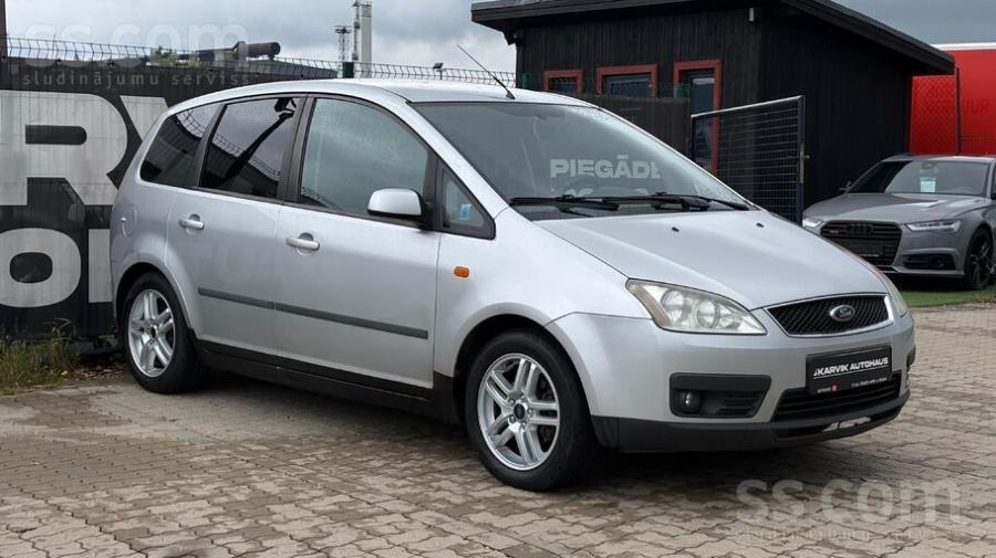 Pelēks Ford C-Max 2004 Liepāja, ar dzinēja tilpumu 1.80 L un nobraukumu 283 tūkst. km par 1250 €, foto 3 vietnē AUTOMOTO.COM.LV