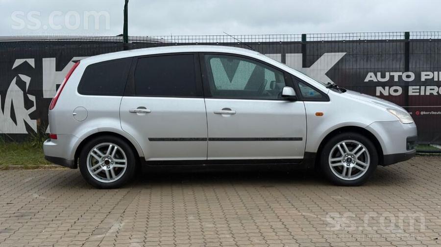 Pelēks Ford C-Max 2004 Liepāja, ar dzinēja tilpumu 1.80 L un nobraukumu 283 tūkst. km par 1250 €, foto 4 vietnē AUTOMOTO.COM.LV