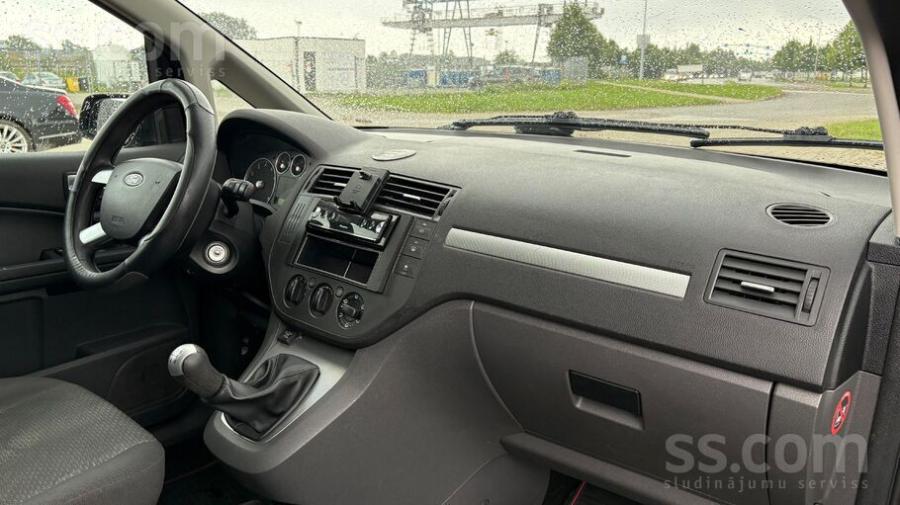 Pelēks Ford C-Max 2004 Liepāja, ar dzinēja tilpumu 1.80 L un nobraukumu 283 tūkst. km par 1250 €, foto 18 vietnē AUTOMOTO.COM.LV