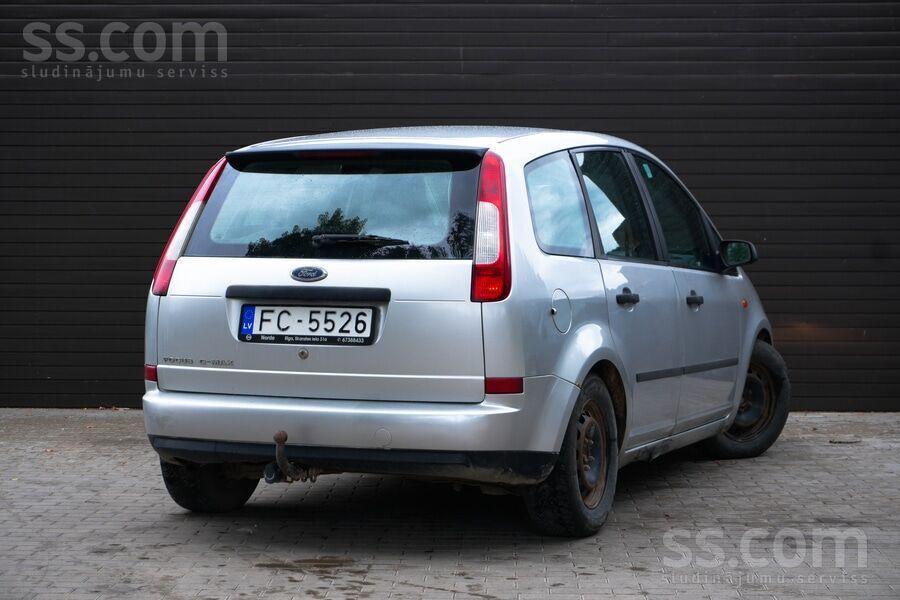 Pelēks Ford C-Max 2004 Rīga, ar dzinēja tilpumu 1.60 L un nobraukumu 182 tūkst. km par 1030 €, foto 4 vietnē AUTOMOTO.COM.LV