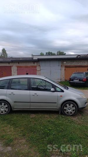 Grey Ford C-Max 2004 in Riga, with an engine capacity of 1.60 L and mileage of 321 thousand km for 450 €, photo  on AUTOMOTO.COM.LV
