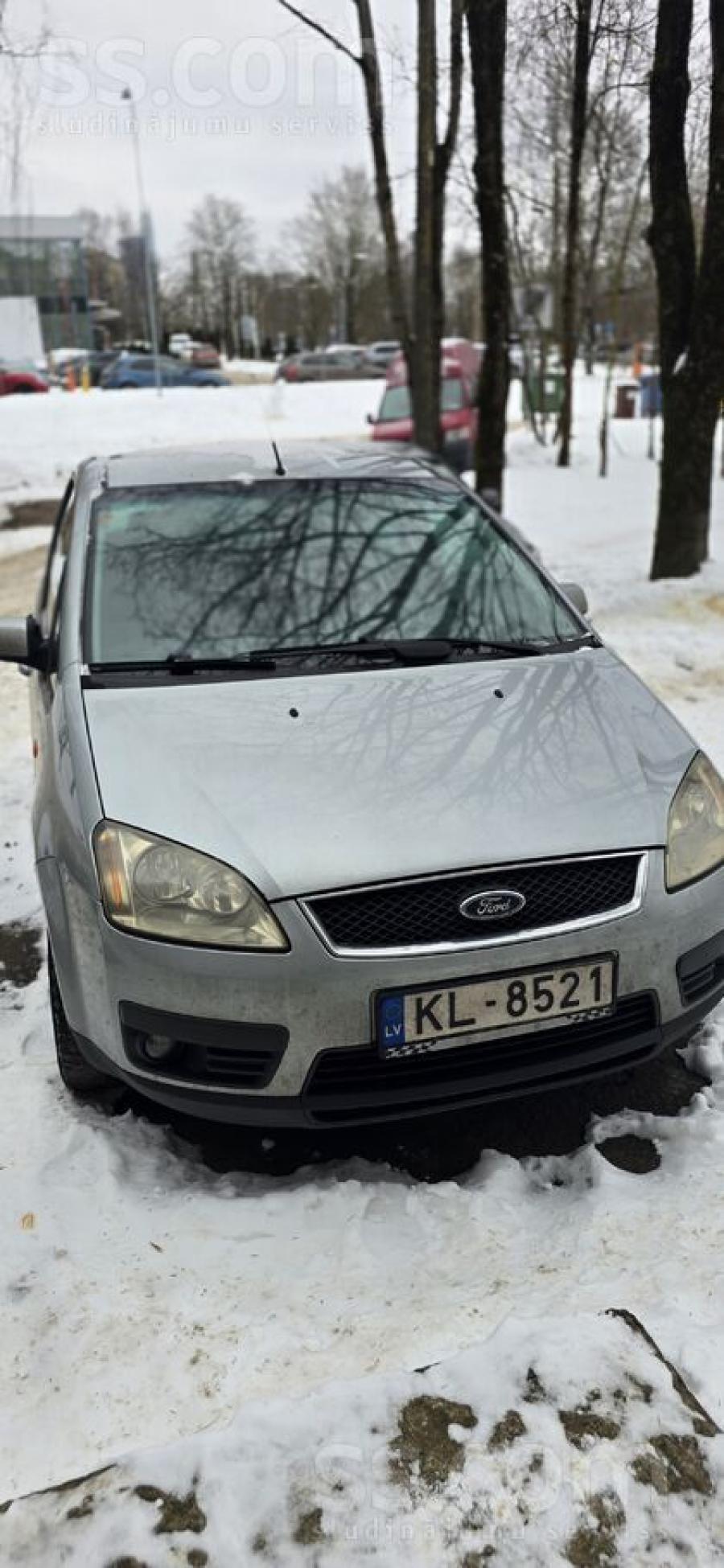 Pelēks Ford C-Max 2005 Rīga, ar dzinēja tilpumu 1.60 L un nobraukumu 254 tūkst. km par 2650 €, foto 2 vietnē AUTOMOTO.COM.LV