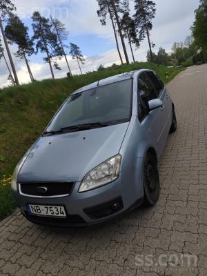 Pelēks Ford C-Max 2005 Ogre, ar dzinēja tilpumu 2.00 L un nobraukumu 285 tūkst. km par 1599 €, foto  vietnē AUTOMOTO.COM.LV
