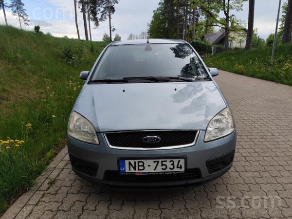 Pelēks Ford C-Max 2005 Ogre, ar dzinēja tilpumu 2.00 L un nobraukumu 285 tūkst. km par 1599 €, foto 2 vietnē AUTOMOTO.COM.LV