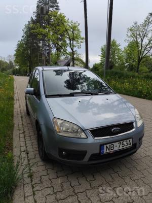 Pelēks Ford C-Max 2005 Ogre, ar dzinēja tilpumu 2.00 L un nobraukumu 285 tūkst. km par 1599 €, foto 4 vietnē AUTOMOTO.COM.LV