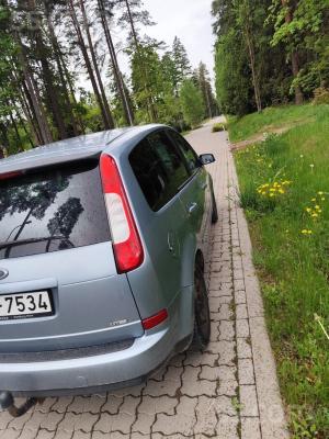 Pelēks Ford C-Max 2005 Ogre, ar dzinēja tilpumu 2.00 L un nobraukumu 285 tūkst. km par 1599 €, foto 7 vietnē AUTOMOTO.COM.LV