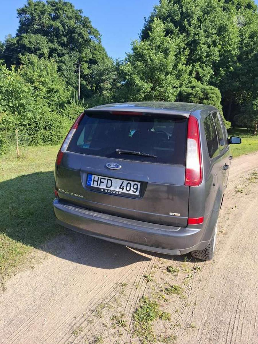Pelēks Ford C-Max 2005 Kauņa, ar dzinēja tilpumu 1.56 L un nobraukumu 267 tūkst. km par 500 €, foto 3 vietnē AUTOMOTO.COM.LV