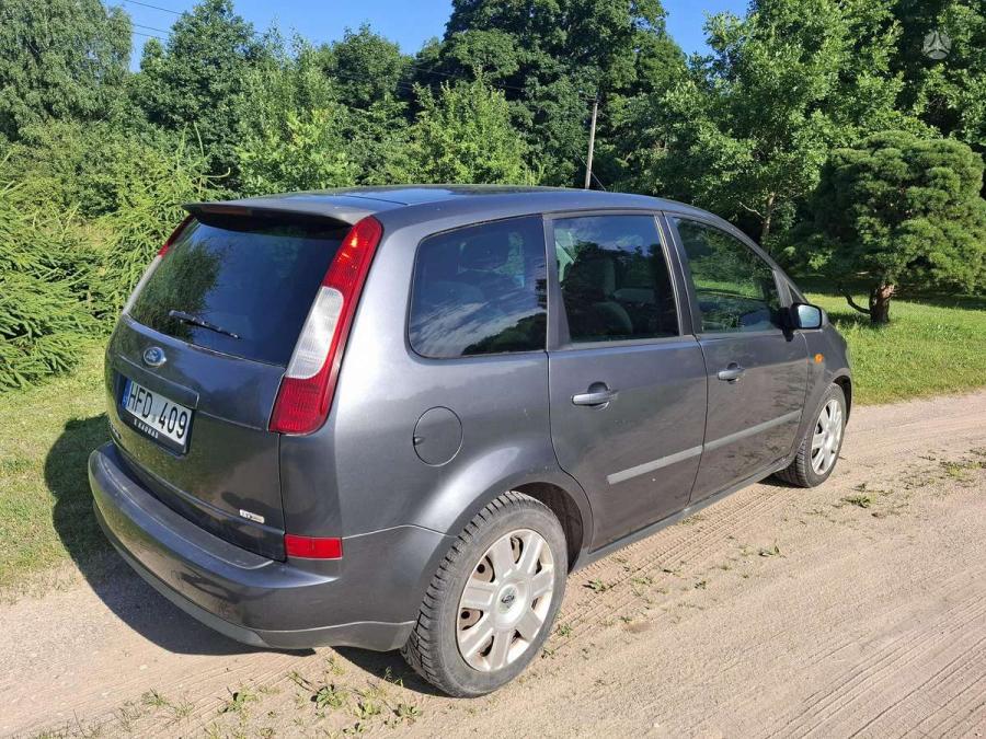 Pelēks Ford C-Max 2005 Kauņa, ar dzinēja tilpumu 1.56 L un nobraukumu 267 tūkst. km par 500 €, foto 4 vietnē AUTOMOTO.COM.LV