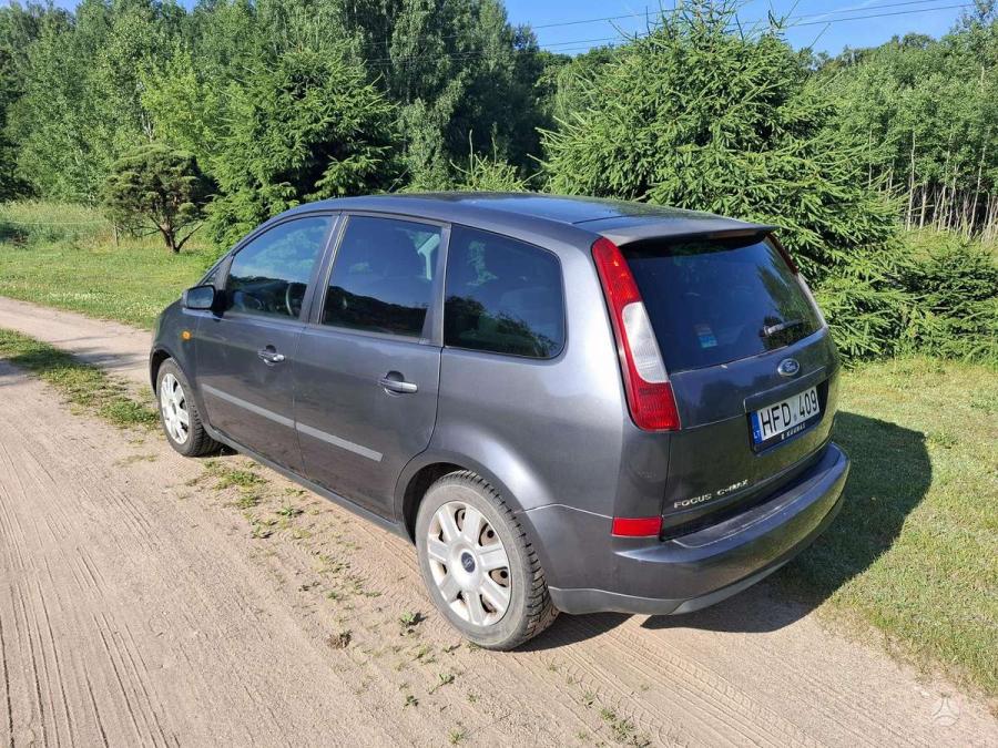 Pelēks Ford C-Max 2005 Kauņa, ar dzinēja tilpumu 1.56 L un nobraukumu 267 tūkst. km par 500 €, foto 5 vietnē AUTOMOTO.COM.LV