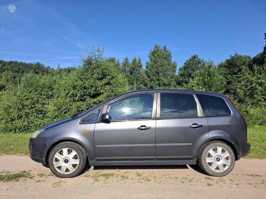 Pelēks Ford C-Max 2005 Kauņa, ar dzinēja tilpumu 1.56 L un nobraukumu 267 tūkst. km par 500 €, foto 6 vietnē AUTOMOTO.COM.LV