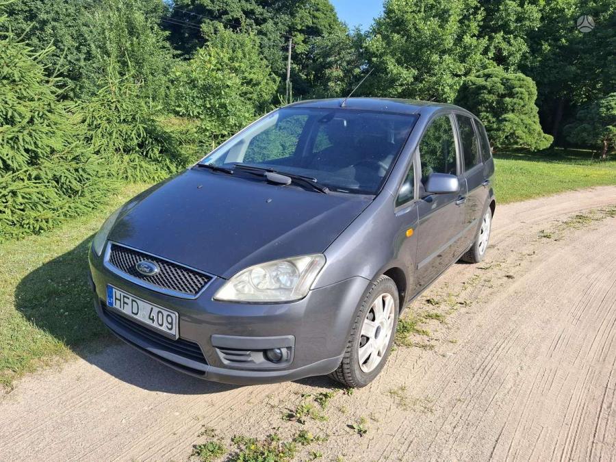 Pelēks Ford C-Max 2005 Kauņa, ar dzinēja tilpumu 1.56 L un nobraukumu 267 tūkst. km par 500 €, foto 7 vietnē AUTOMOTO.COM.LV
