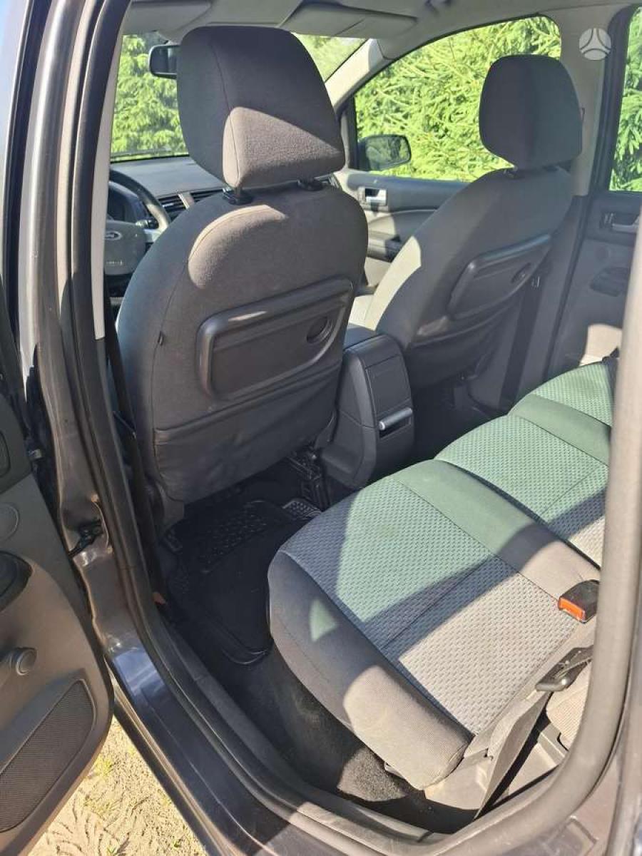 Pelēks Ford C-Max 2005 Kauņa, ar dzinēja tilpumu 1.56 L un nobraukumu 267 tūkst. km par 500 €, foto 8 vietnē AUTOMOTO.COM.LV