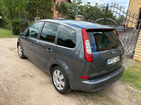 Grey Ford C-Max 2005 in Kaunas, with an engine capacity of 1.60 L and mileage of 267 thousand km for 1499 €, photo 4 on AUTOMOTO.COM.LV