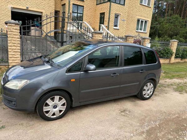Grey Ford C-Max 2005 in Kaunas, with an engine capacity of 1.60 L and mileage of 267 thousand km for 1499 €, photo 5 on AUTOMOTO.COM.LV