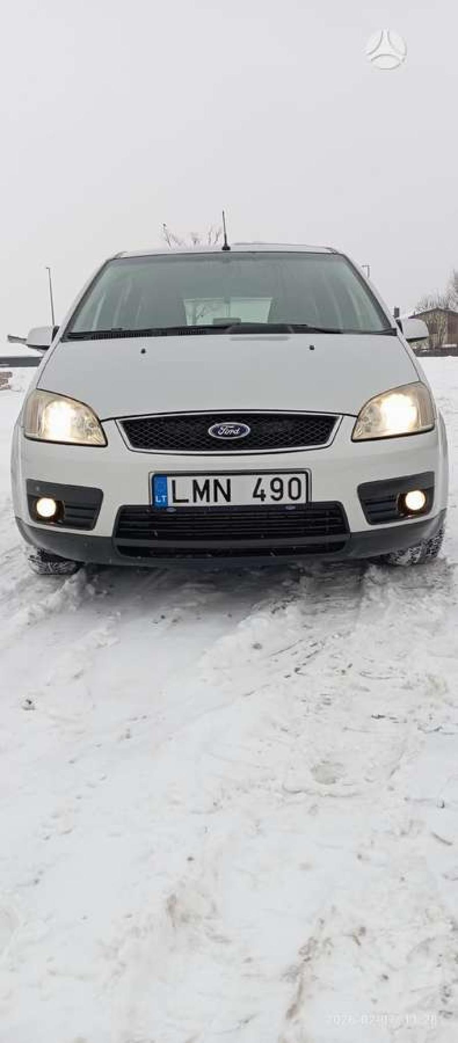 Grey Ford C-Max 2006 in Kaunas, with an engine capacity of 2.00 L and mileage of 345 thousand km for 900 €, photo 1 on AUTOMOTO.COM.LV