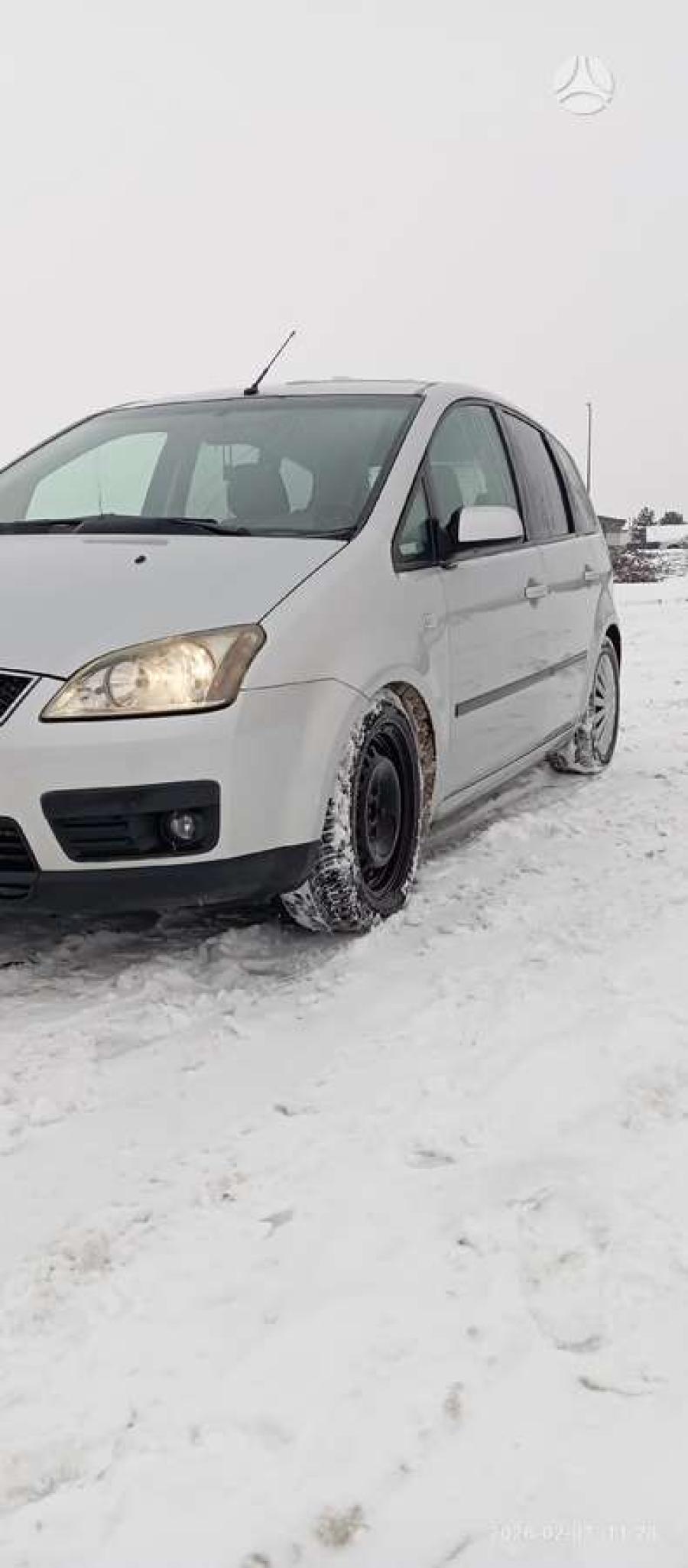 Grey Ford C-Max 2006 in Kaunas, with an engine capacity of 2.00 L and mileage of 345 thousand km for 900 €, photo 3 on AUTOMOTO.COM.LV