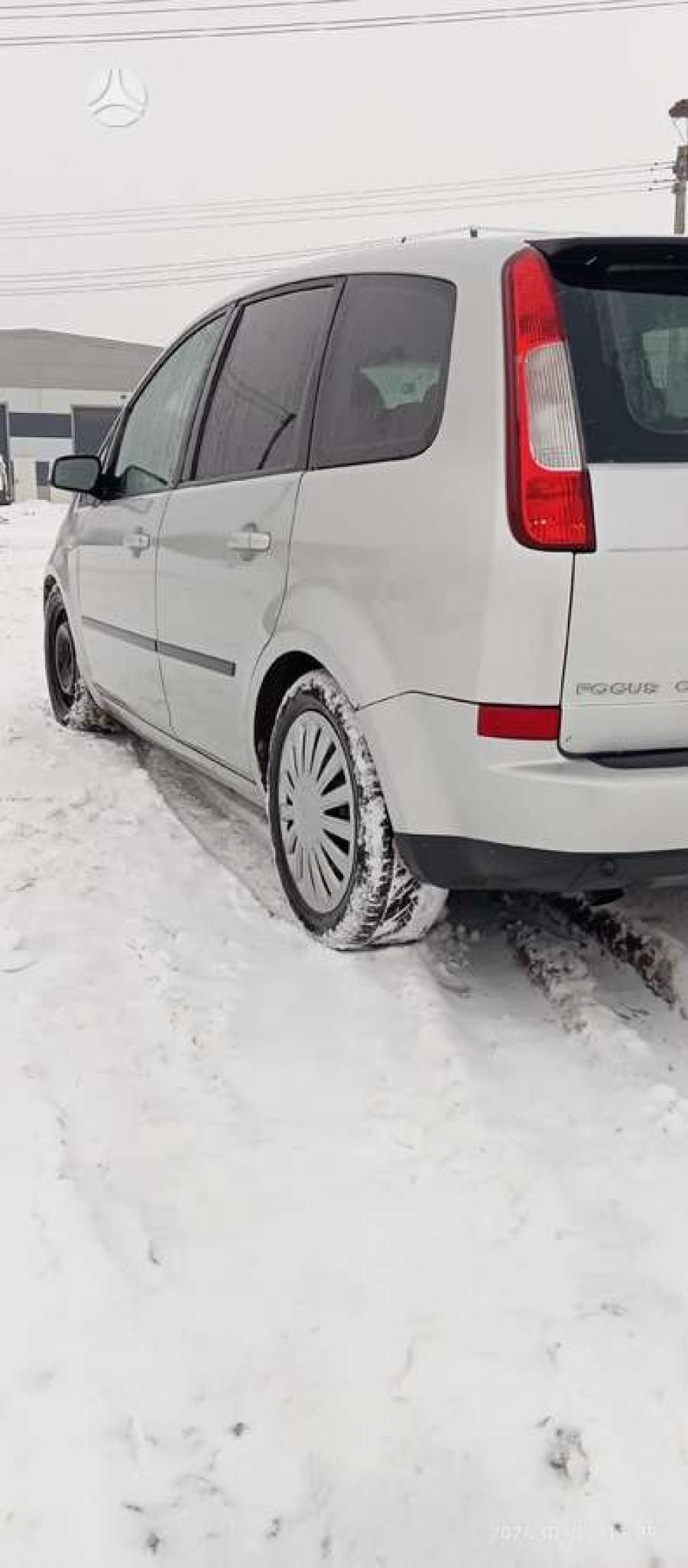 Grey Ford C-Max 2006 in Kaunas, with an engine capacity of 2.00 L and mileage of 345 thousand km for 900 €, photo 6 on AUTOMOTO.COM.LV