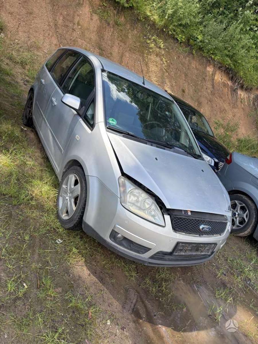 Pelēks Ford C-Max 2006 Kauņa, ar dzinēja tilpumu 1.60 L un nobraukumu 206 tūkst. km par 350 €, foto 1 vietnē AUTOMOTO.COM.LV