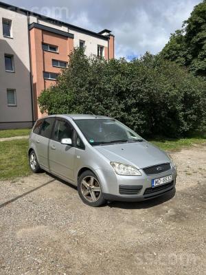 Pelēks Ford C-Max 2006 Liepāja, ar dzinēja tilpumu 1.60 L un nobraukumu 300 tūkst. km par 1350 €, foto  vietnē AUTOMOTO.COM.LV