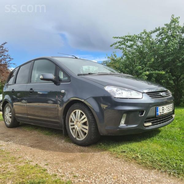 Pelēks Ford C-Max 2007 Kuldīga, ar dzinēja tilpumu 1.60 L un nobraukumu 334 tūkst. km par 1500 €, foto 3 vietnē AUTOMOTO.COM.LV
