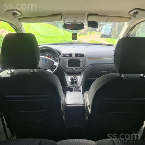 Pelēks Ford C-Max 2007 Kuldīga, ar dzinēja tilpumu 1.60 L un nobraukumu 334 tūkst. km par 1500 €, foto 9 vietnē AUTOMOTO.COM.LV