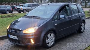 Grey Ford C-Max 2007 in Riga, with an engine capacity of 1.60 L and mileage of 0 thousand km for 1190 €, photo 3 on AUTOMOTO.COM.LV
