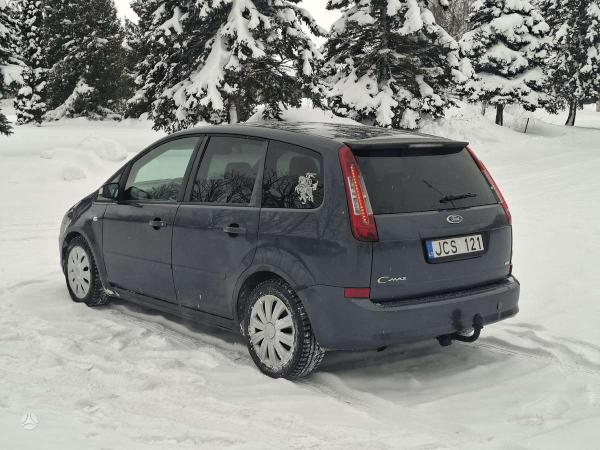Grey Ford C-Max 2007 in Plunge, with an engine capacity of 1.75 L and mileage of 306 thousand km for 1950 €, photo 3 on AUTOMOTO.COM.LV