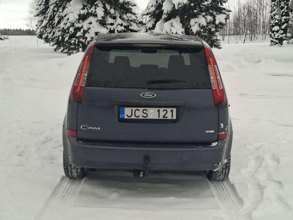 Grey Ford C-Max 2007 in Plunge, with an engine capacity of 1.75 L and mileage of 306 thousand km for 1950 €, photo 4 on AUTOMOTO.COM.LV