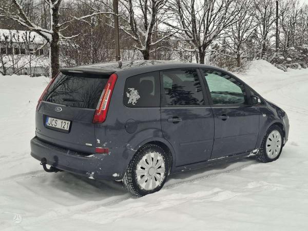 Grey Ford C-Max 2007 in Plunge, with an engine capacity of 1.75 L and mileage of 306 thousand km for 1950 €, photo 5 on AUTOMOTO.COM.LV