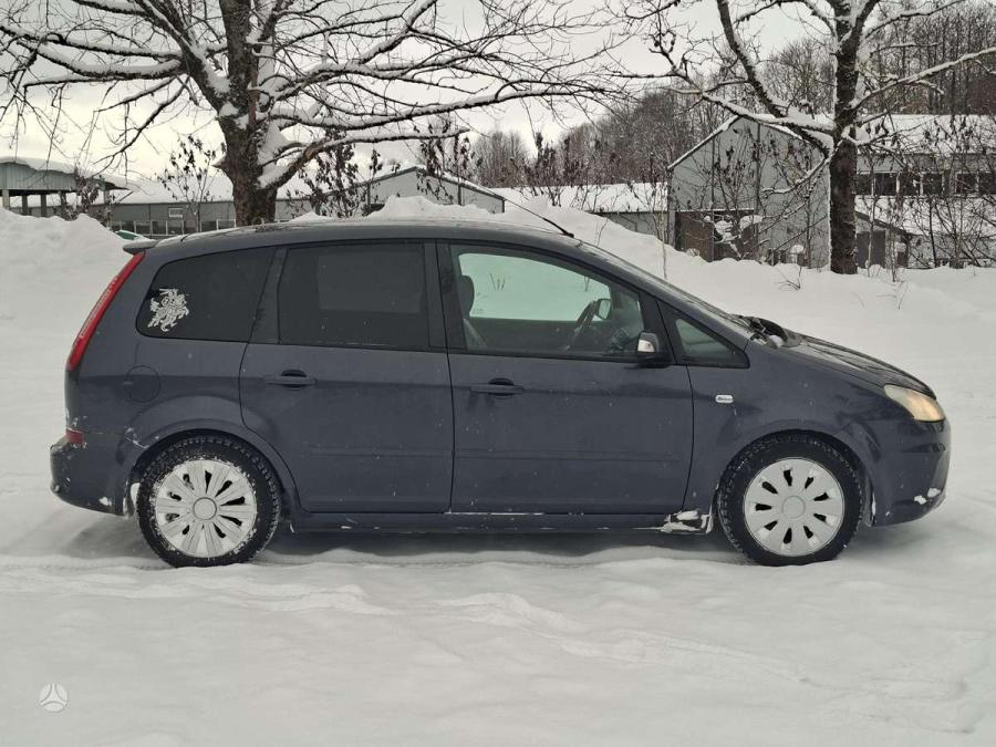 Grey Ford C-Max 2007 in Plunge, with an engine capacity of 1.75 L and mileage of 306 thousand km for 1950 €, photo 6 on AUTOMOTO.COM.LV