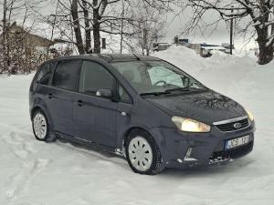 Grey Ford C-Max 2007 in Plunge, with an engine capacity of 1.75 L and mileage of 306 thousand km for 1950 €, photo 7 on AUTOMOTO.COM.LV