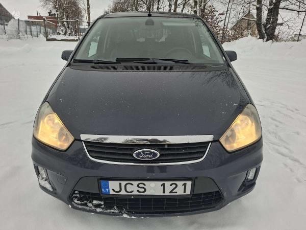 Grey Ford C-Max 2007 in Plunge, with an engine capacity of 1.75 L and mileage of 306 thousand km for 1950 €, photo 8 on AUTOMOTO.COM.LV