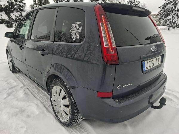 Grey Ford C-Max 2007 in Plunge, with an engine capacity of 1.75 L and mileage of 306 thousand km for 1950 €, photo 10 on AUTOMOTO.COM.LV