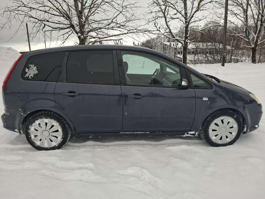 Grey Ford C-Max 2007 in Plunge, with an engine capacity of 1.75 L and mileage of 306 thousand km for 1950 €, photo 13 on AUTOMOTO.COM.LV