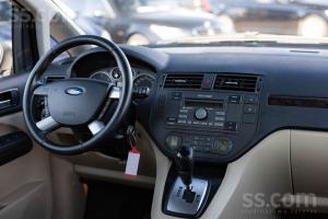 Grey Ford C-Max 2007 in Riga, with an engine capacity of 1.60 L and mileage of 260 thousand km for 2590 €, photo 22 on AUTOMOTO.COM.LV