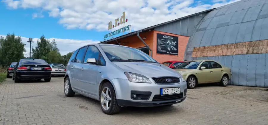 Grey Ford C-Max 2007 in Valmiera, with an engine capacity of 1.80 L and mileage of 458 thousand km for 990 €, photo 1 on AUTOMOTO.COM.LV