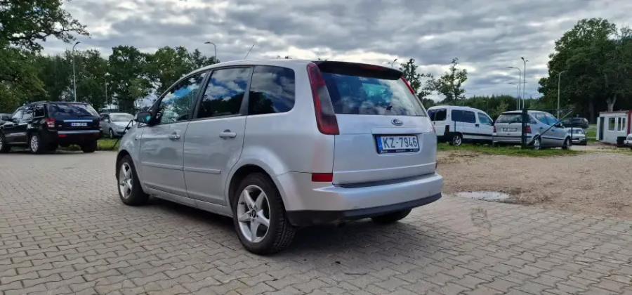 Grey Ford C-Max 2007 in Valmiera, with an engine capacity of 1.80 L and mileage of 458 thousand km for 990 €, photo 5 on AUTOMOTO.COM.LV